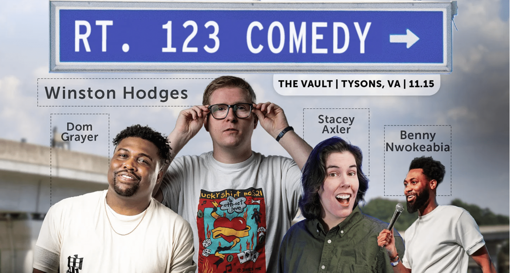 Rt. 123 Comedy Ft. Winston Hodges - Tysons Community Alliance