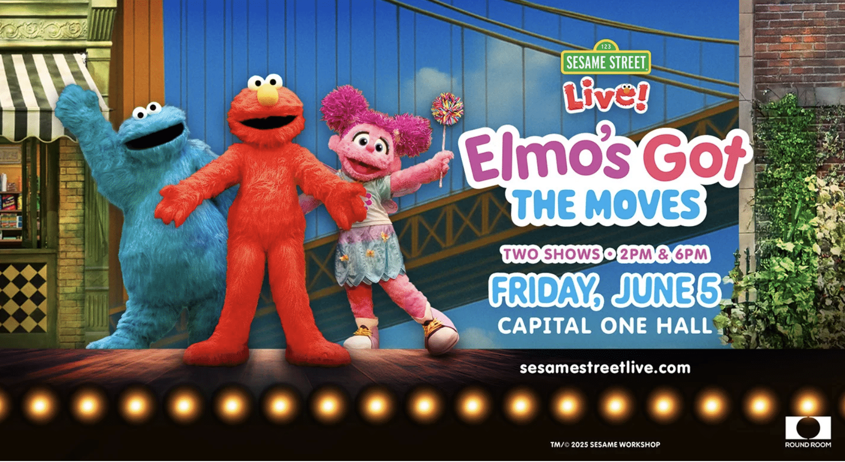 Sesame Street Live: Elmo’s Got The Moves! - Tysons Community Alliance